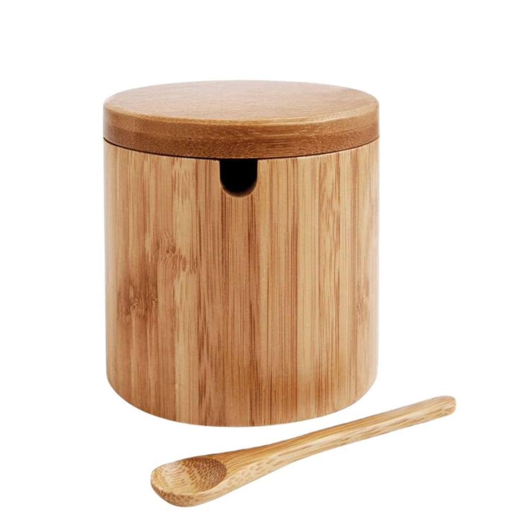 Bamboo Salt Keeper - Salt Cellar - Spice & Tea Shoppe – THE SPICE & TEA ...