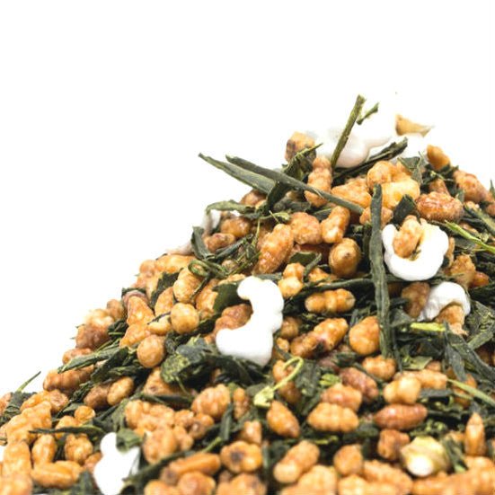 Green Teas - Genmai Cha - Genmaicha Tea - Loose Leaf Tea – THE SPICE ...