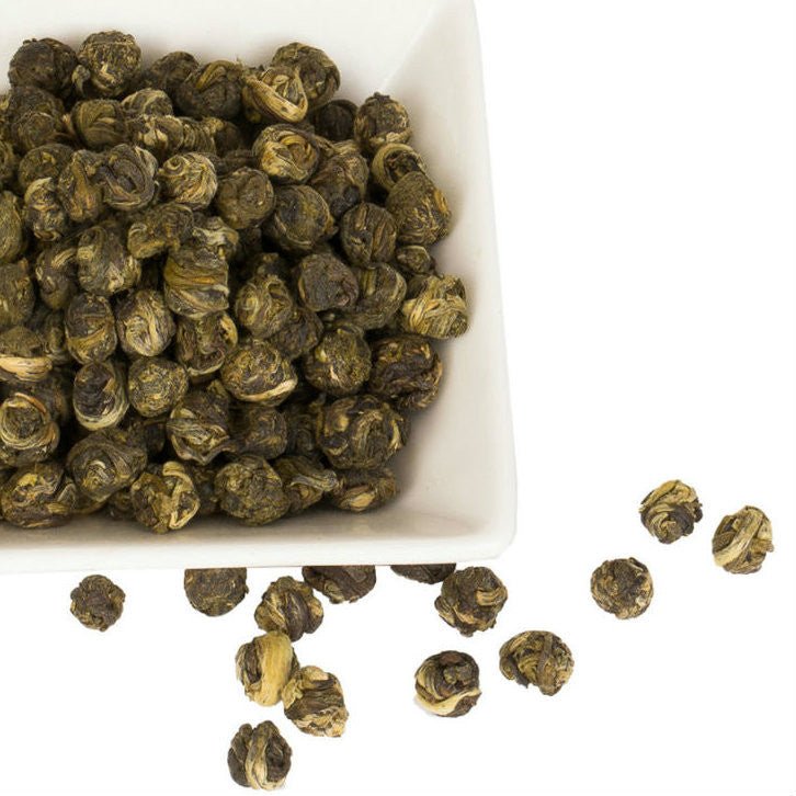 Green Teas - The Finest Jasmine Pearl Tea - Jasmine Tea – THE SPICE ...